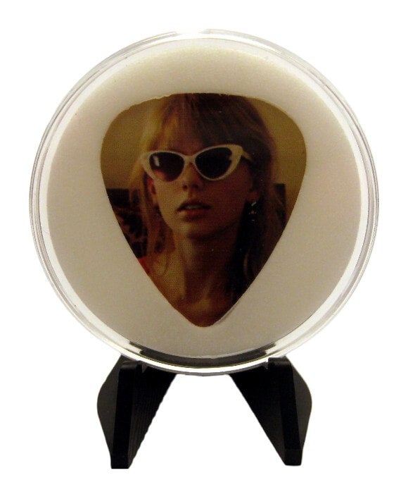 Taylor Swift "Red" Guitar Pick #2/6 + Guitar Pick Display | Buffalo ...