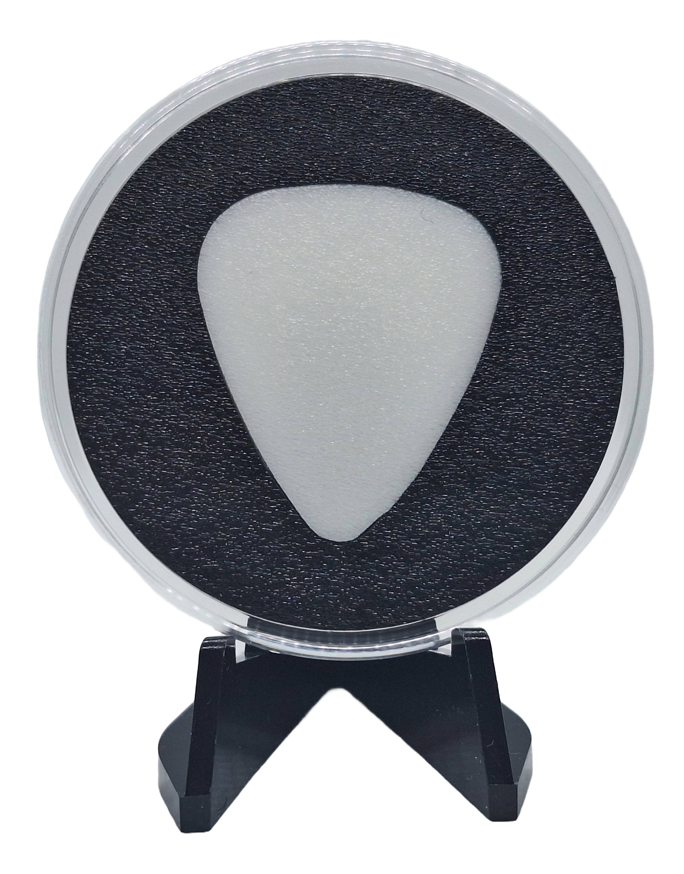 New Medium Guitar Pick Display Case & Stand - (Black 351 Style ...