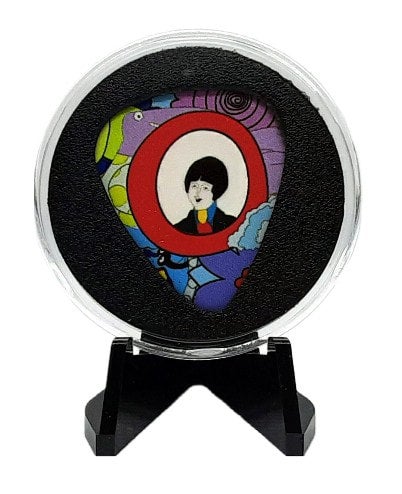 The Beatles Yellow Submarine Film (Paul) Guitar Pick + Guitar Pick ...