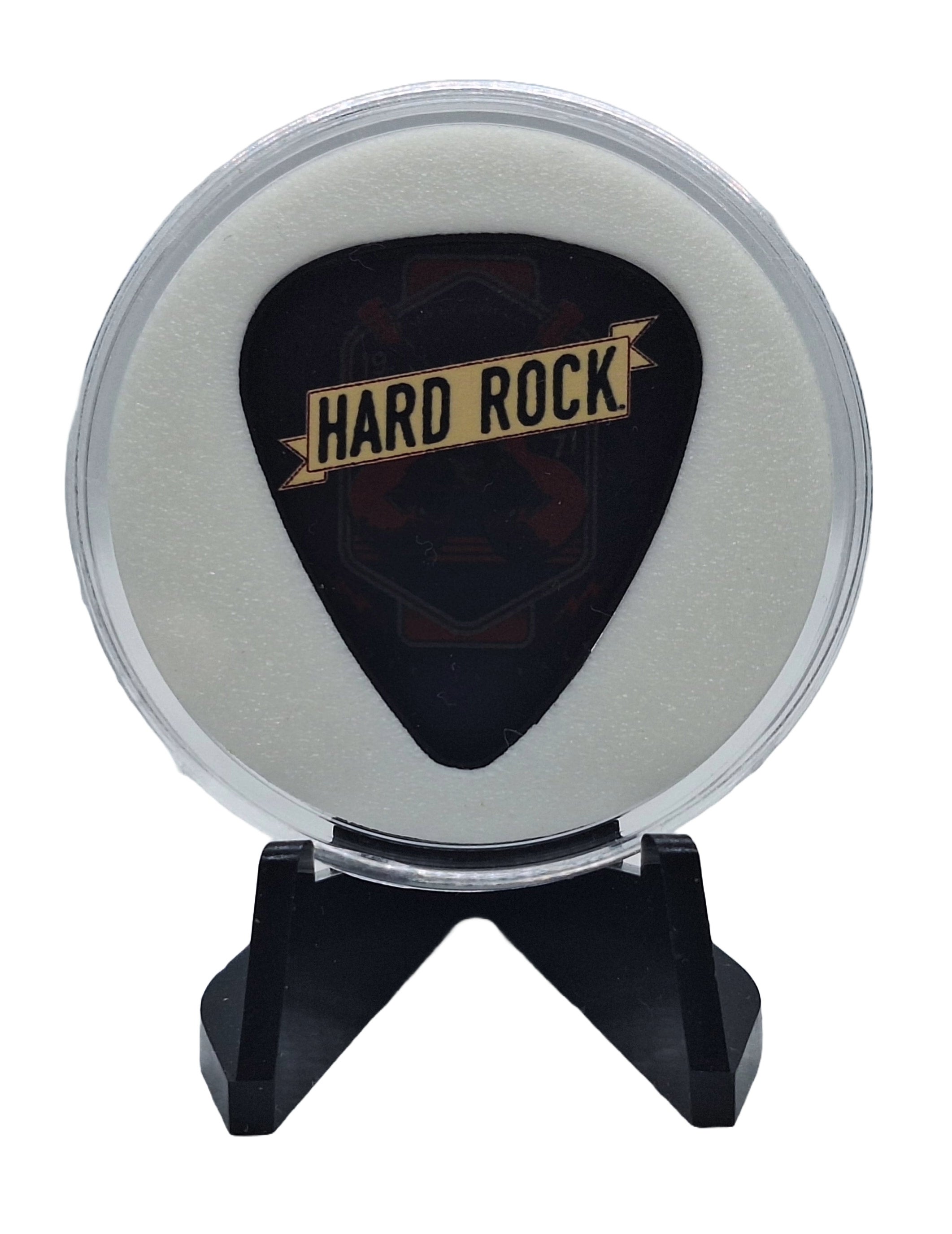 Hard Rock Cafe Banner Guitar Pick + Guitar Pick Display | Buffalo Music ...