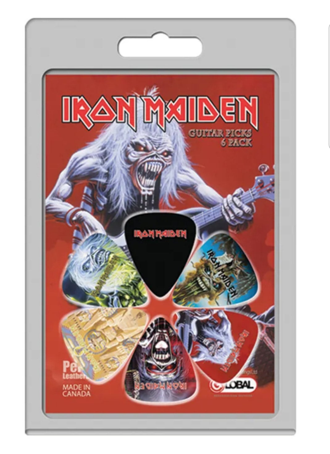 6 Iron Maiden Guitar Picks LP-INM2 | Buffalo Music Store