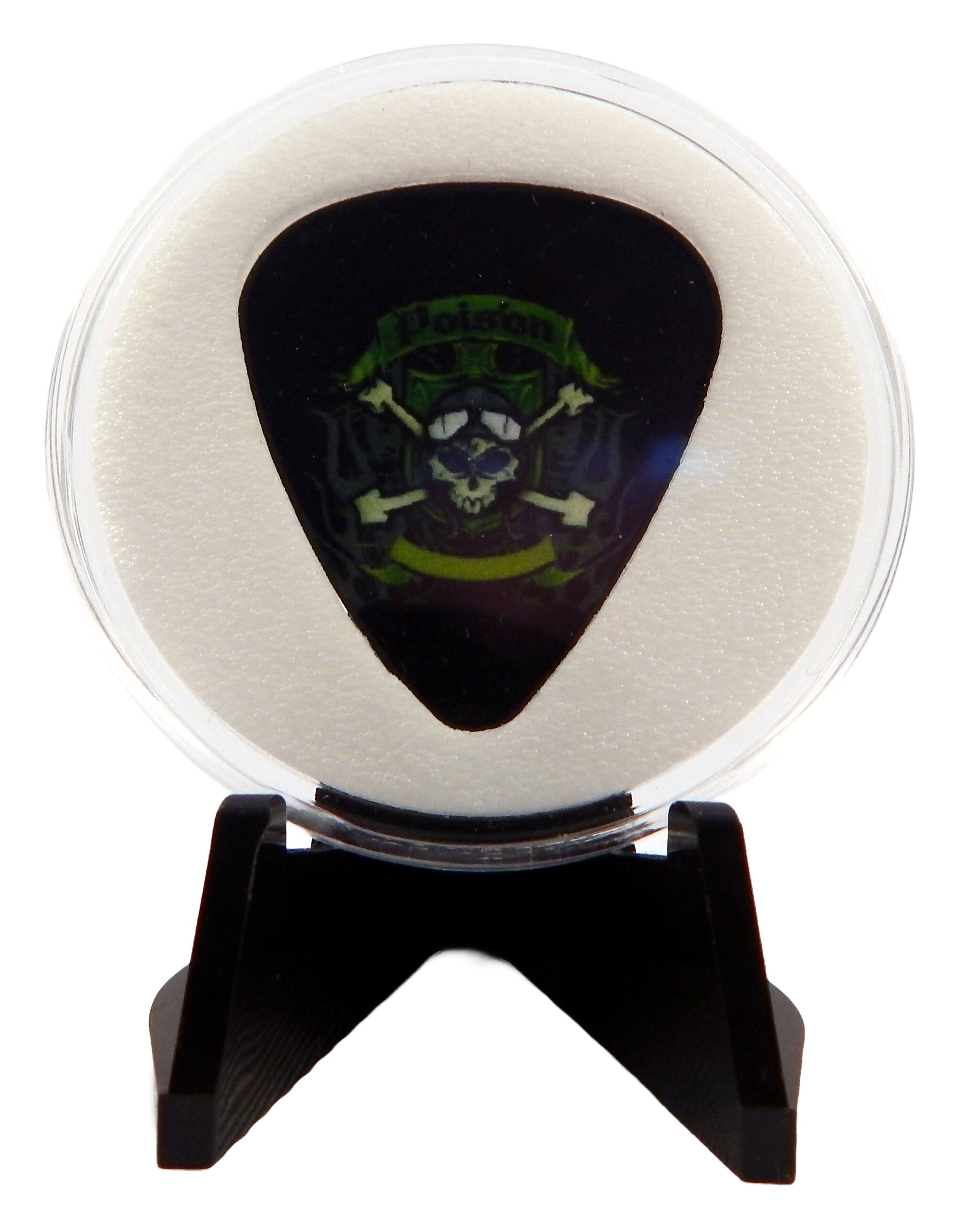 Poison Guitar Pick #6 + Guitar Pick Display | Buffalo Music Store
