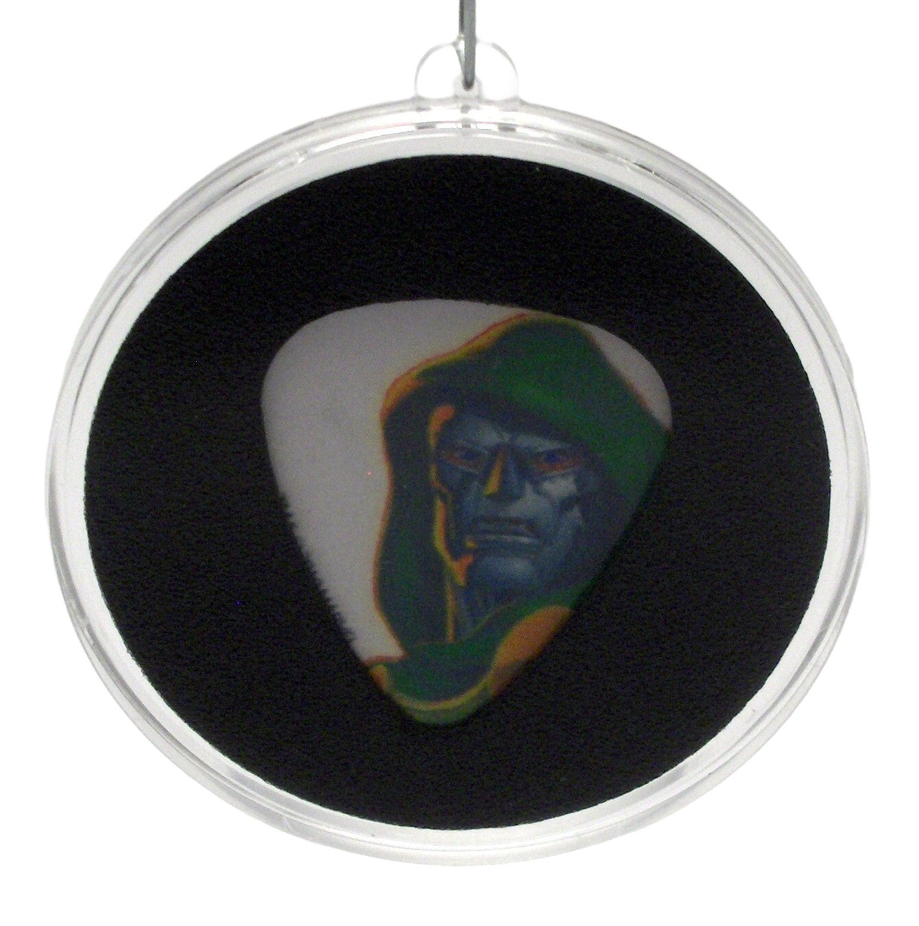 Marvel Villain Dr. Doom Guitar Pick Ornament | Buffalo Music Store