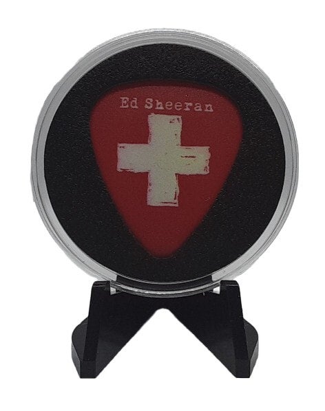 Ed Sheeran "+" Guitar Pick + Guitar Pick Display | Buffalo Music Store